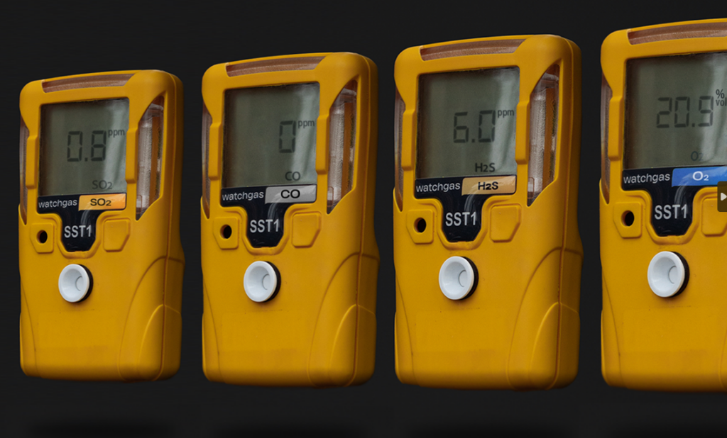 Gas detection systems for a safe work environment
